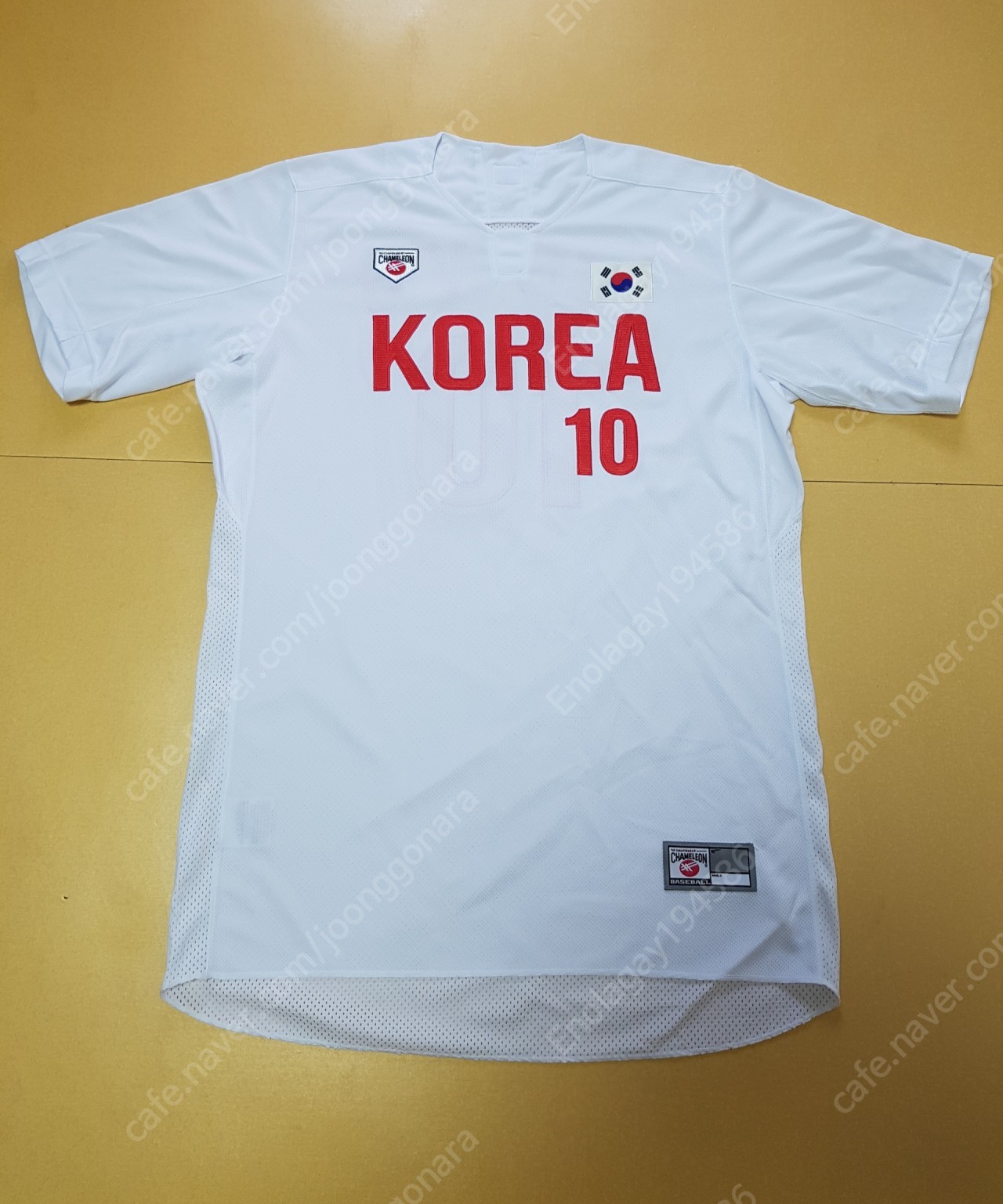야구 국대 실착 유니폼 팝니다 야구의류야구화 중고나라